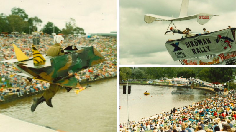 It's been 30 years since Canberra's last Birdman Rally