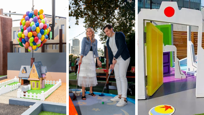 Disney Pixar themed mini golf is coming to Canberra