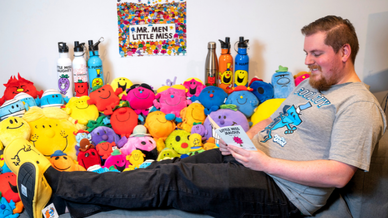 Meet Canberra's biggest 'Mr Men' collector